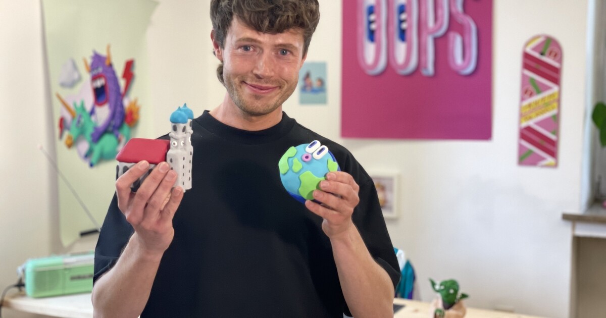 Wenn Kneten zum Beruf wird: Zu Besuch bei dem Knet-Illustrator Andi Meier | münchen.tv