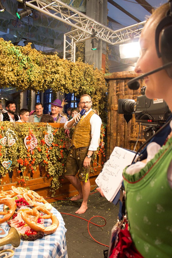 Bildergalerie Oktoberfest So entsteht eine Wiesn-Sendung – Ein Blick ...